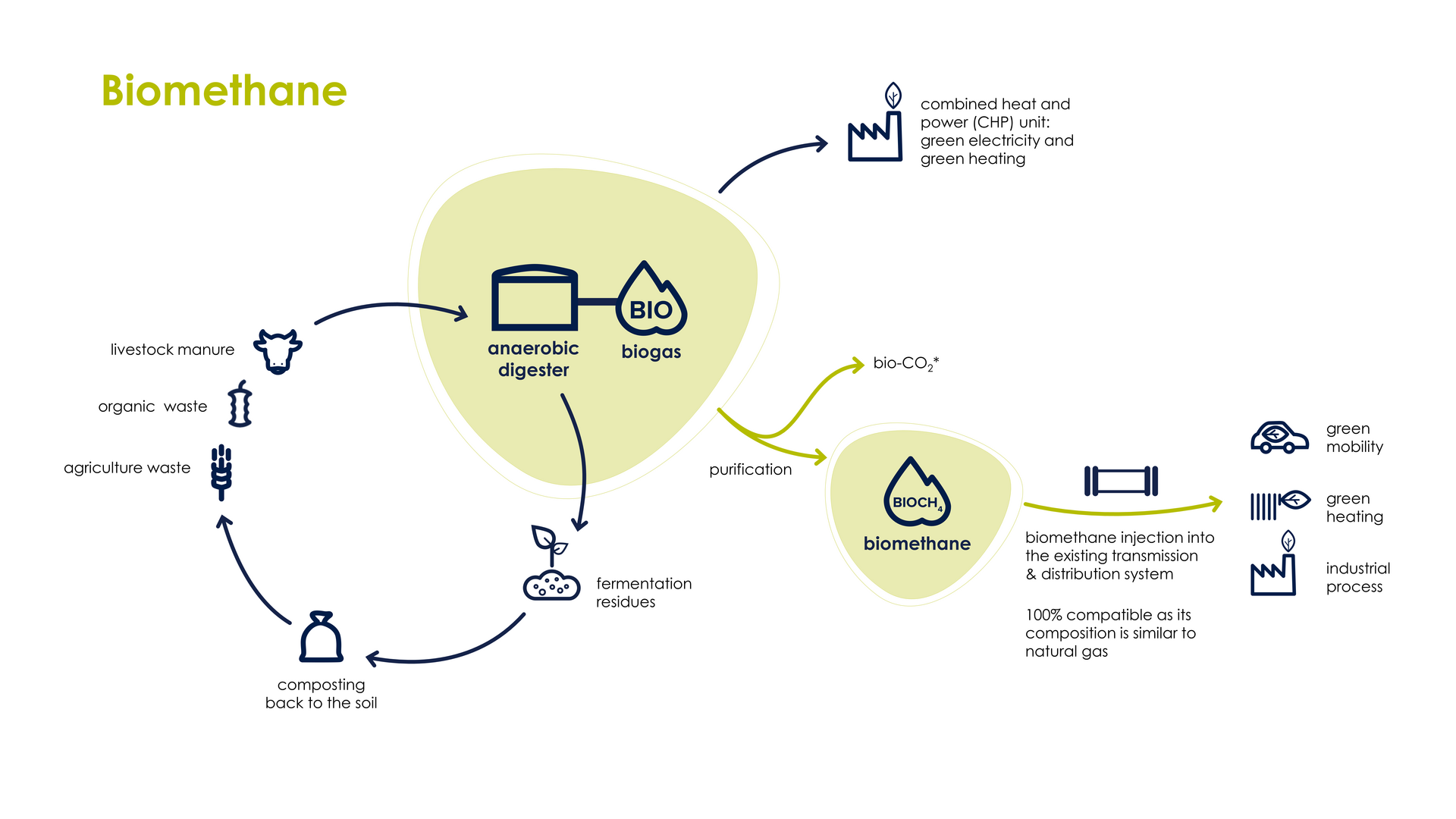 Biomethane: a local, green and quick-fit solution