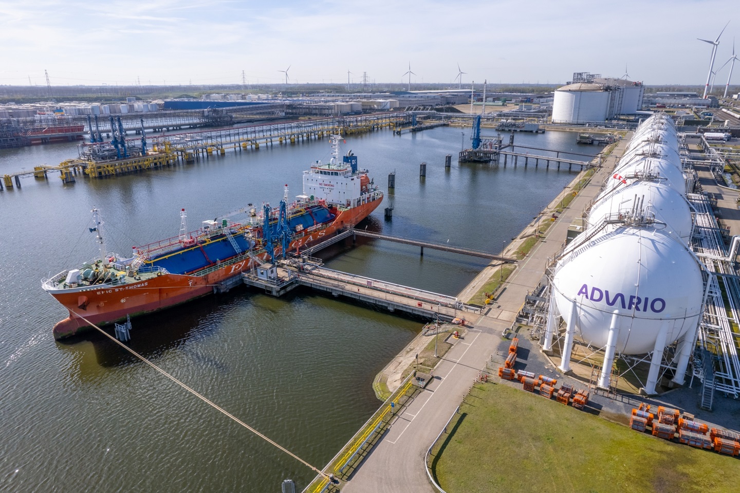 NH3 Antwerp Terminal