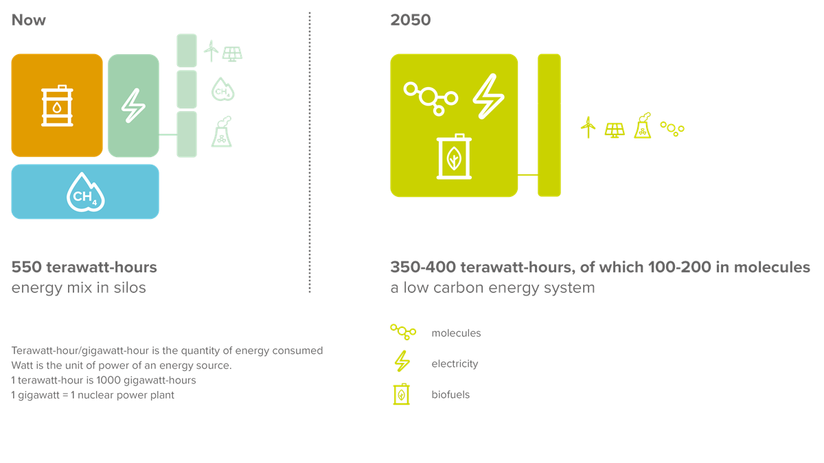 Fluxys' vision for an integrated energy system